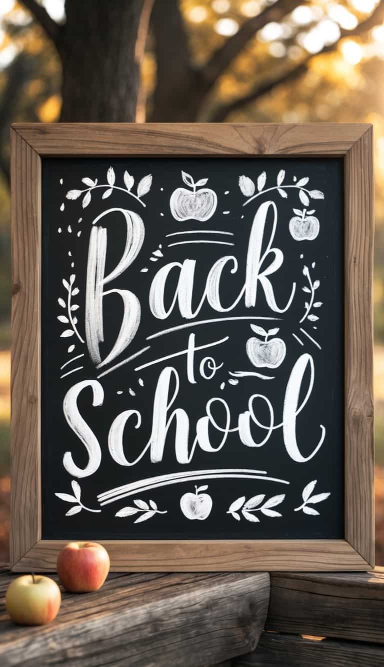 19 Back to School Chalkboard Art Ideas for Teachers and Parents - The ...