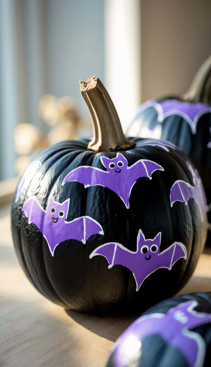 23 Black Painted Pumpkin Ideas for Chic & Spooky Halloween Decor - The ...