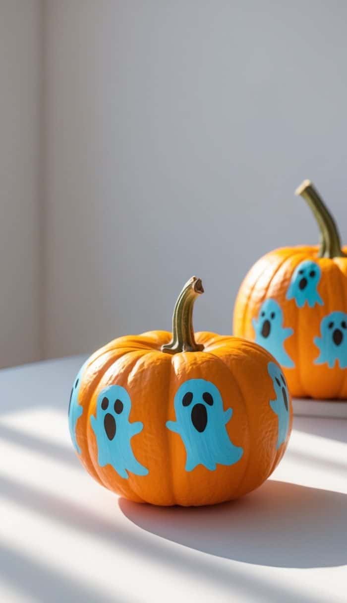 22 Scary Painted Pumpkin Ideas for Eerie, Spine-Chilling Decor - The ...