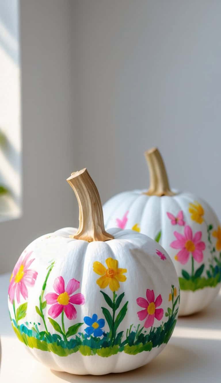27 White Painted Pumpkin Ideas for Chic & Creative Seasonal Decor - The ...