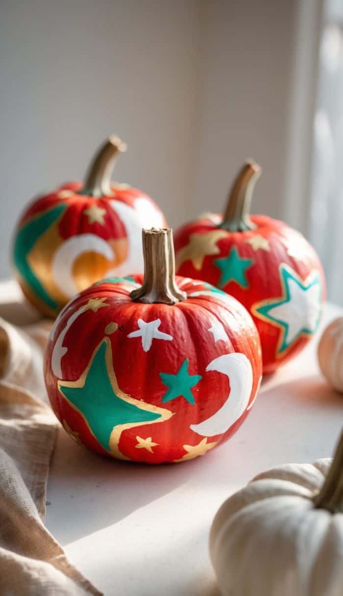 28 Christmas Painted Pumpkin Ideas for Festive Holiday Decor - The ...