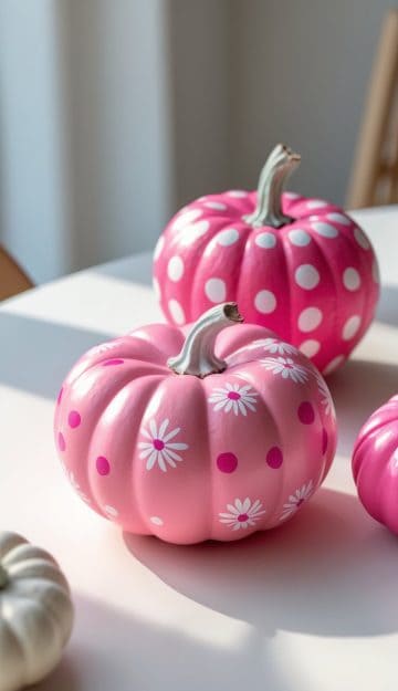 24 Pink Painted Pumpkin Ideas for Fun, Fabulous Fall Decor - The ...
