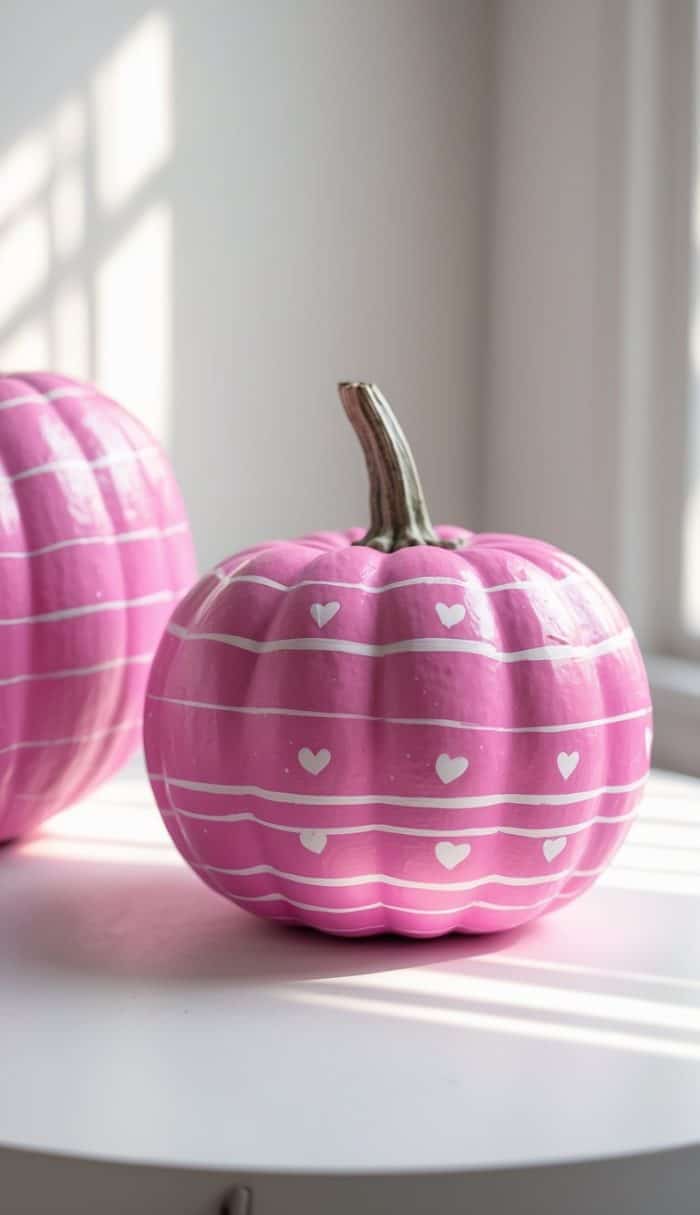 24 Pink Painted Pumpkin Ideas for Fun, Fabulous Fall Decor - The ...