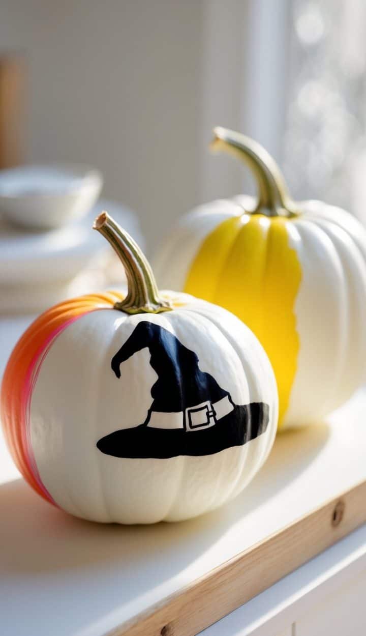 27 White Painted Pumpkin Ideas for Chic & Creative Seasonal Decor - The ...