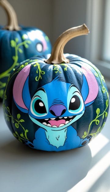 24 Cartoon Painted Pumpkin Ideas That Are Charming & Creative - The ...