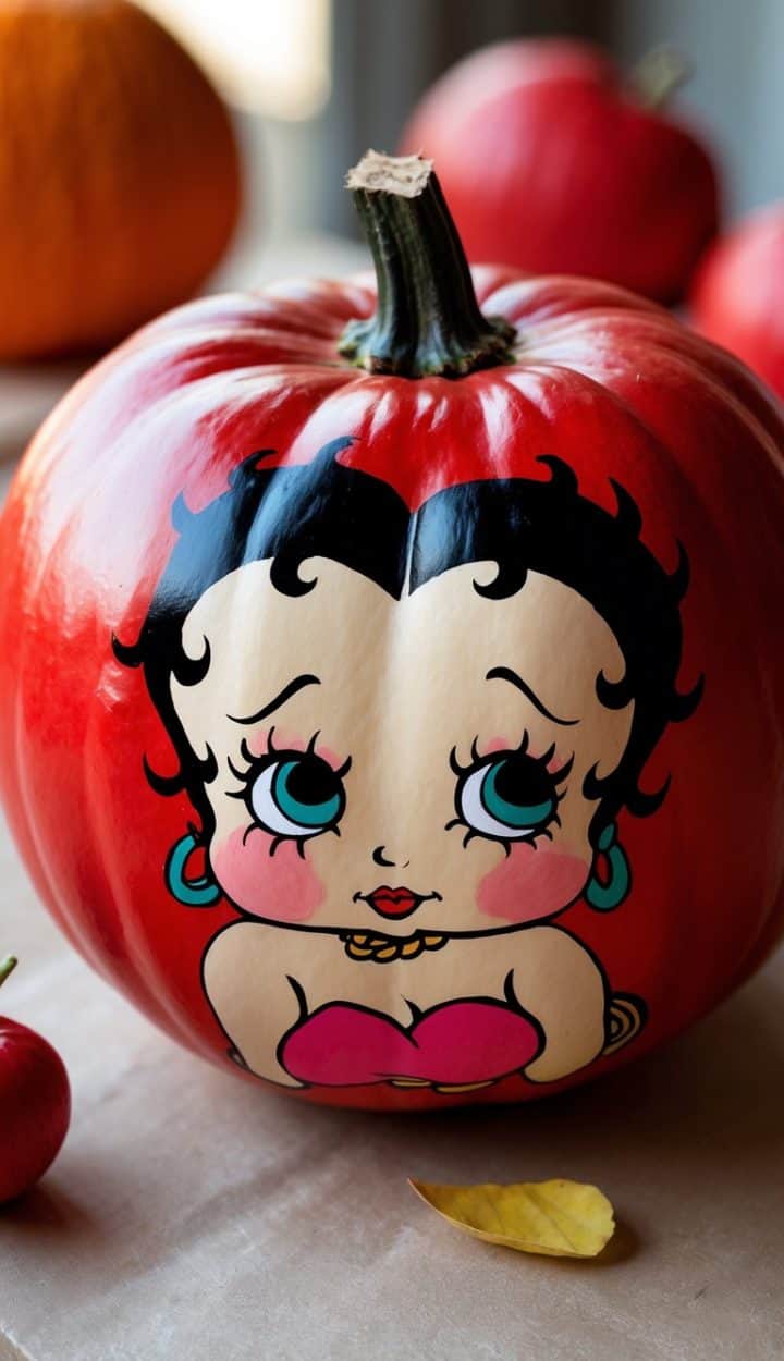 24 Cartoon Painted Pumpkin Ideas That Are Charming & Creative - The ...
