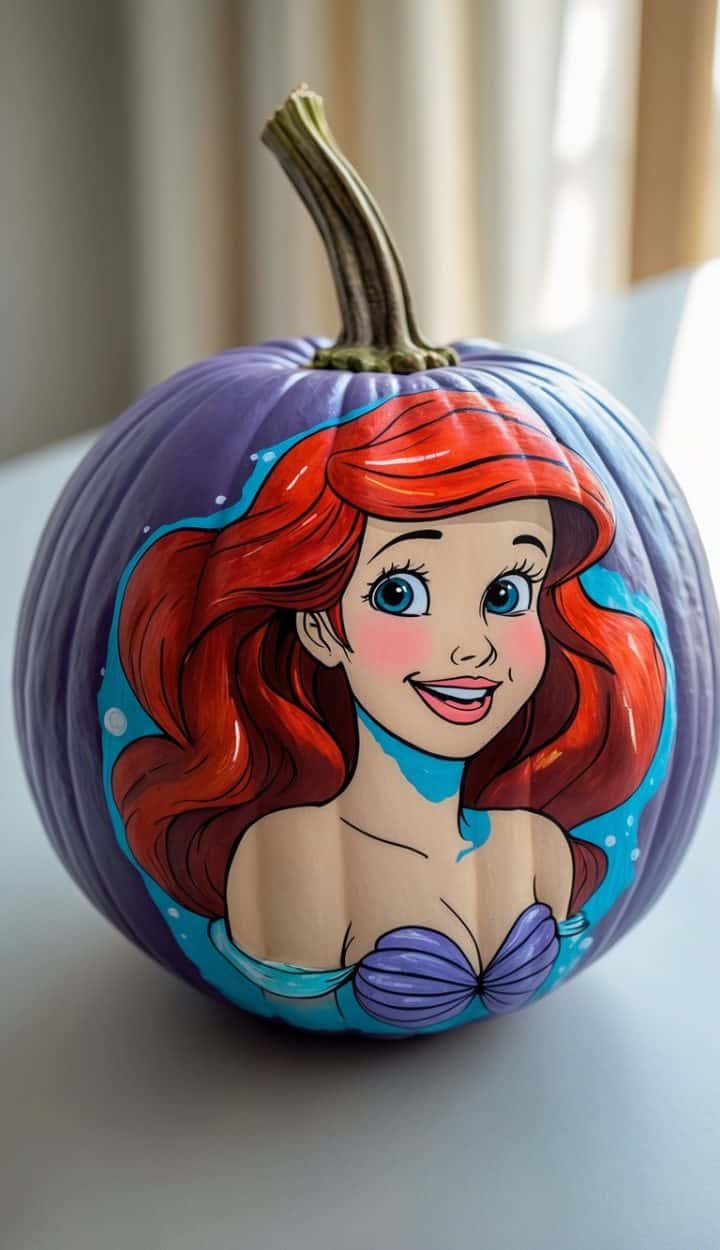 24 Cartoon Painted Pumpkin Ideas That Are Charming & Creative - The ...