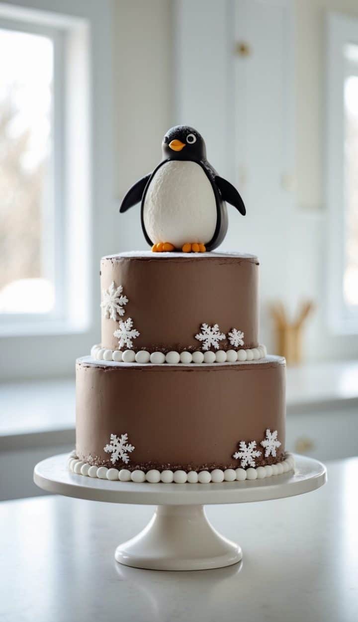 25 Penguin Cake Decorating Ideas: Fun Winter-Themed Treats You'll Love ...