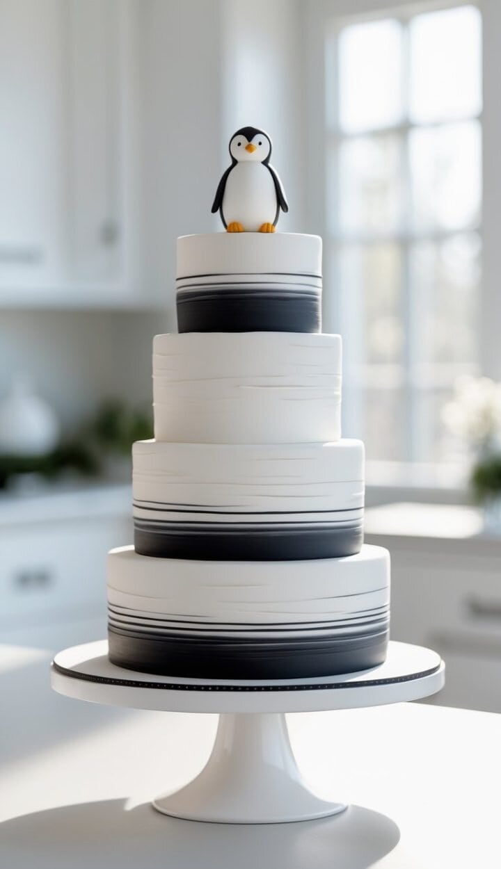 25 Penguin Cake Decorating Ideas: Fun Winter-Themed Treats You'll Love ...