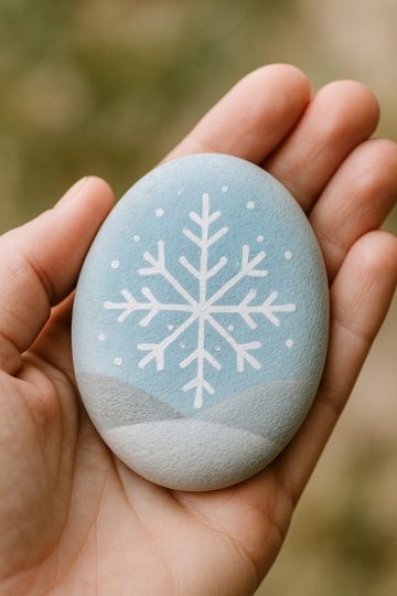 37 Winter Painted Rocks Ideas To Inspire Your Seasonal Crafts - The ...