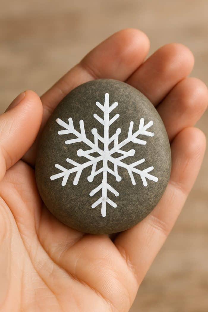 37 Winter Painted Rocks Ideas To Inspire Your Seasonal Crafts - The ...