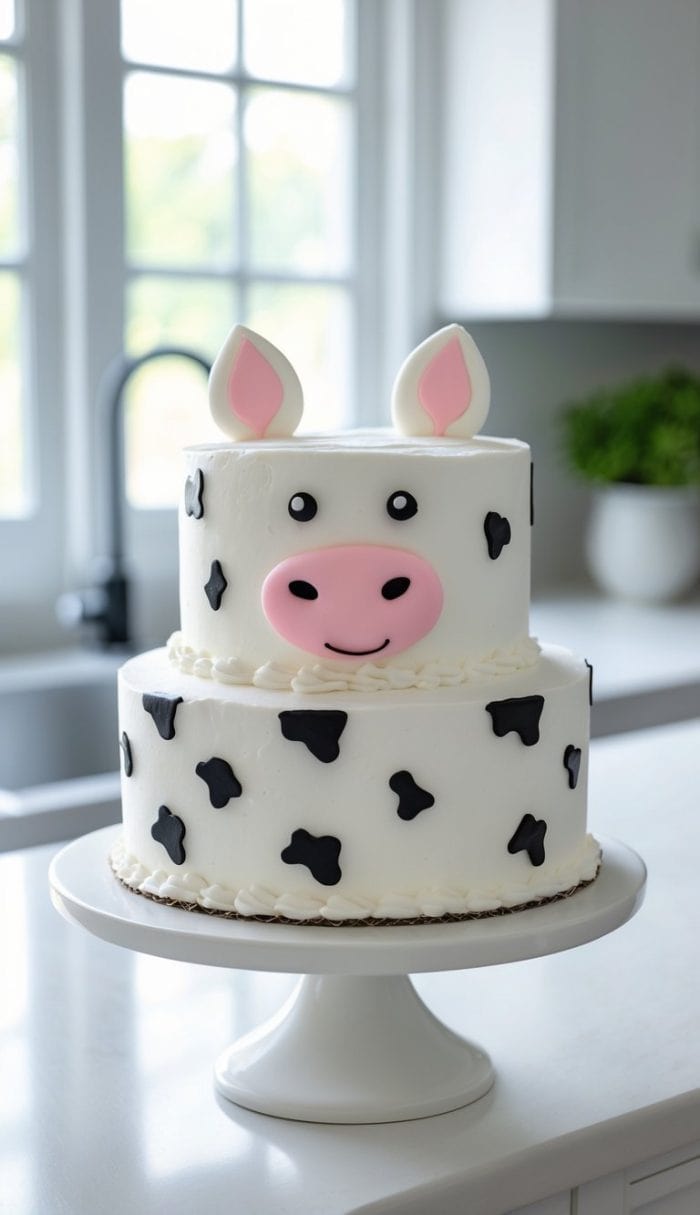 36 Cow Cake Decorating Ideas: Adorable Farm-Themed Designs - The ...