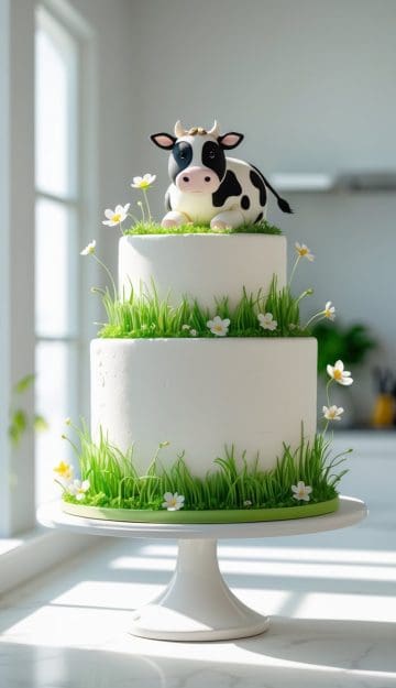 36 Cow Cake Decorating Ideas: Adorable Farm-Themed Designs - The ...