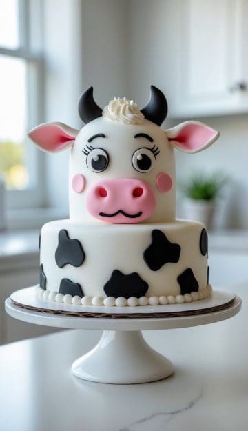 36 Cow Cake Decorating Ideas: Adorable Farm-Themed Designs - The ...