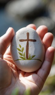22 Cross Painted Rocks Ideas for Uplifting and Faith-Filled Art - The ...