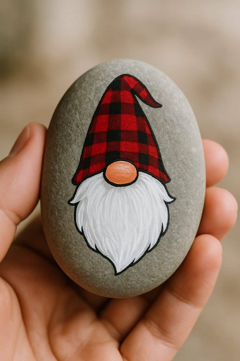 28 Gnome Painted Rocks Ideas That Are Fun and Whimsical - The Melrose ...