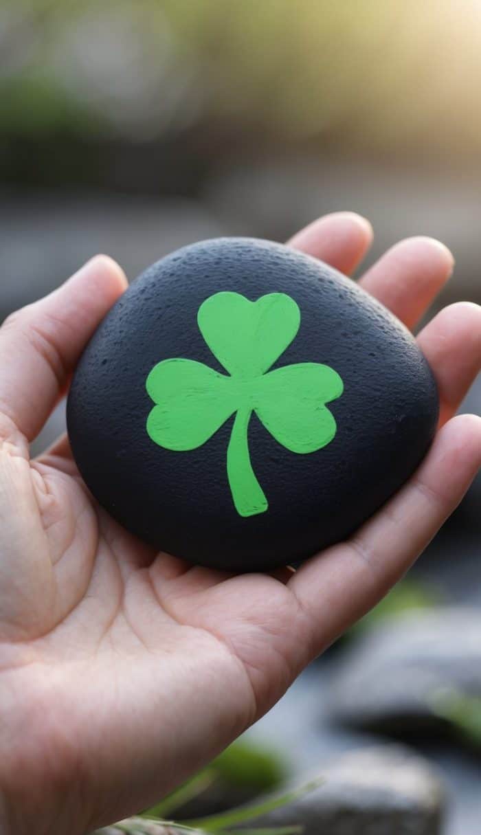 26 Shamrock Painted Rocks Ideas for Festive St. Patrick's Day Crafts ...