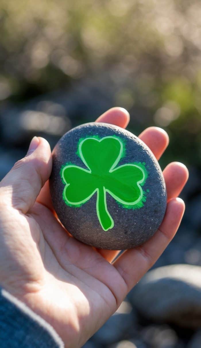 26 Shamrock Painted Rocks Ideas for Festive St. Patrick's Day Crafts ...