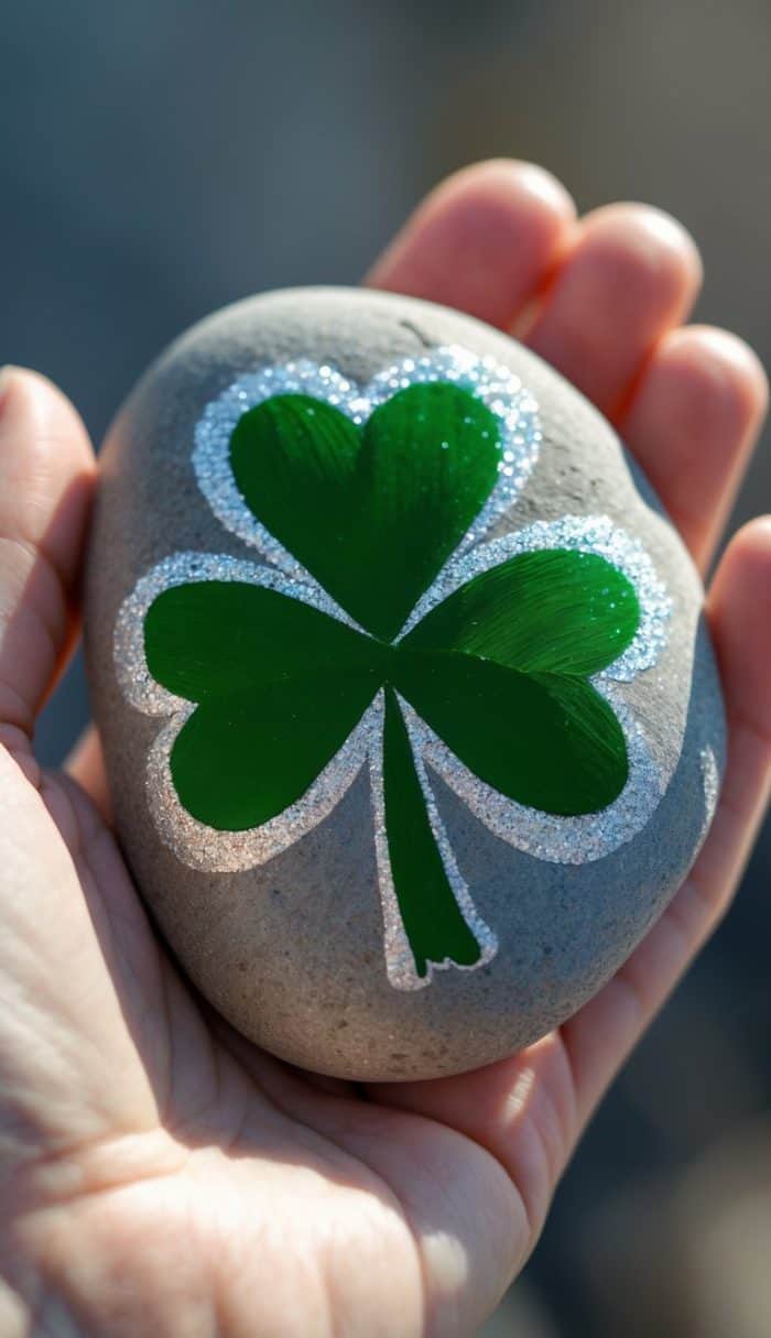 26 Shamrock Painted Rocks Ideas for Festive St. Patrick's Day Crafts ...
