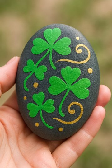 26 St. Patrick’s Day Painted Rocks Ideas That Are Fun & Charming - The ...