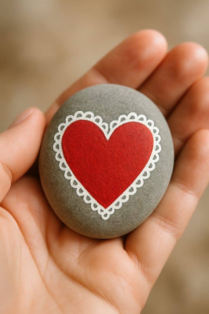 41 Valentine Painted Rocks Ideas To Share Love This February - The ...