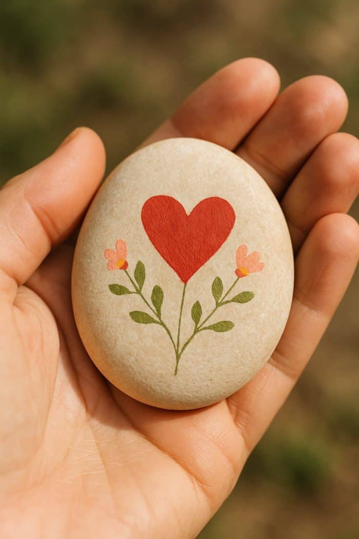41 Valentine Painted Rocks Ideas To Share Love This February - The ...