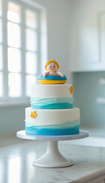 30 Pool Party Cake Decorating Ideas To Splash Into Summer - The Melrose ...